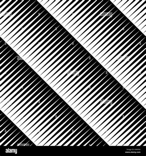 Universal Linear Geometric Seamless Pattern With Smooth Transition From Thin Line To Thick Stock