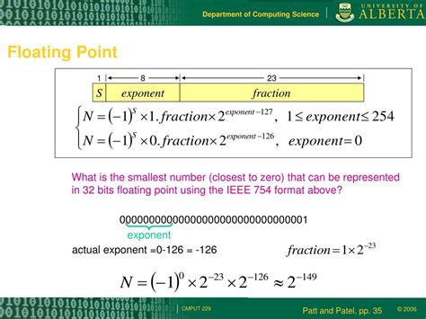 PPT Floating Point Representation PowerPoint Presentation Free Download ID