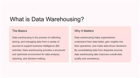 Introduction To Data Warehousing Pptx Databases Computer Software And Applications