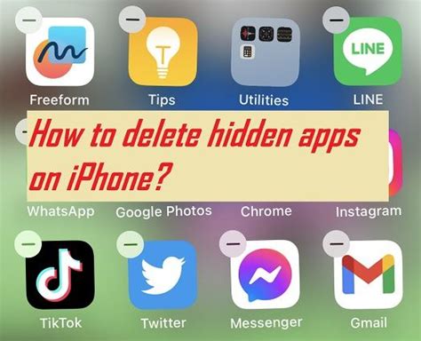 hide icons on ipod touch