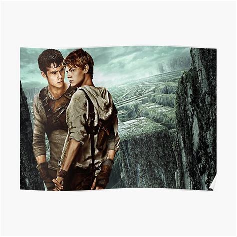 Newt X Thomas Maze Runner Poster For Sale By AngeliaLucis Redbubble