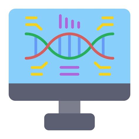 Premium Vector Bioinformatics Icon
