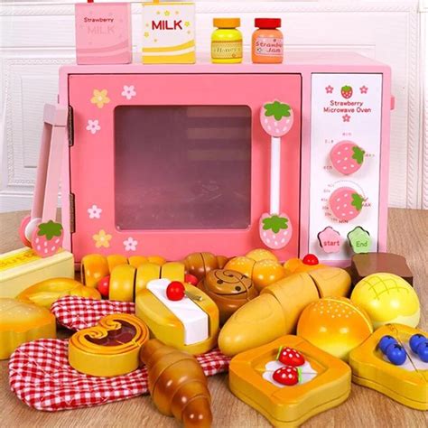 Tots Depot Wooden Bakery Oven And Pastry Set This Bakery