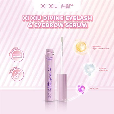 Jual XI XIU DIVINE EYELASH EYEBROW SERUM Kab Tangerang Xixiu Cosmetic Tokopedia
