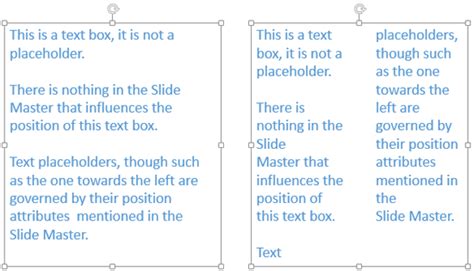 columns within text boxes in powerpoint 2013 for windows