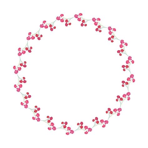 Premium Vector Vector Floral Frame Decorative Design Element With Botanical Details