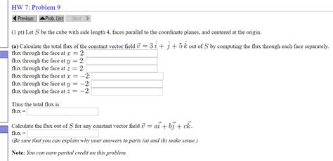 Solved Let S Be The Cube With Side Length 4 Faces Parallel