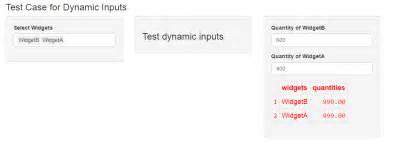 user interface using the inputs of a dynamic select box in r shiny