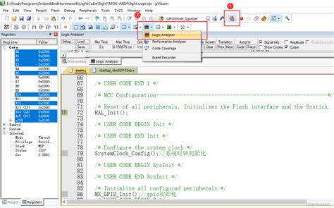 使用stm32点亮led stm32点灯 xxbiubiu的博客 csdn博客