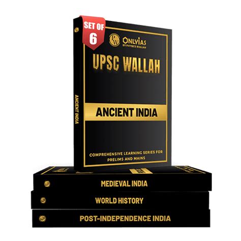 Pwonlyias Upsc Wallah Complete History Combo Set Of 6 For Civil Services Exam 2025 Latest