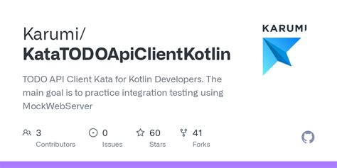 GitHub Karumi KataTODOApiClientKotlin TODO API Client Kata For Kotlin Developers The Main