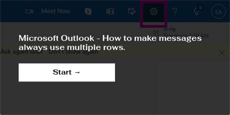 Microsoft Outlook How To Make Messages Always Use Multiple Rows