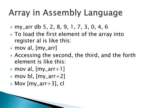 PPT Computer Organization Assembly Language PowerPoint Presentation ID
