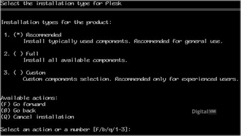 How To Install Plesk Or Onyx On Linux Centos Knowledgebase Digital Vm