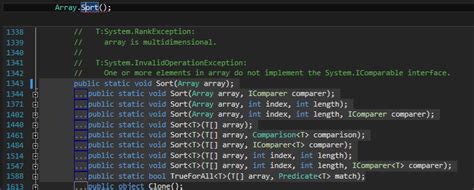 C What Is The Equivalent Of Arraysortarray Array In A Pcl