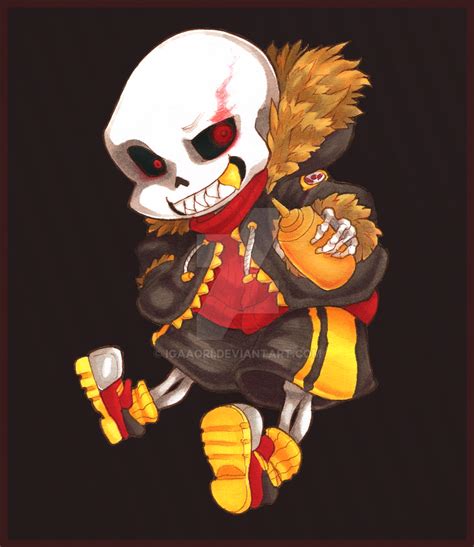 Underfell Sans By Igaaori On Deviantart