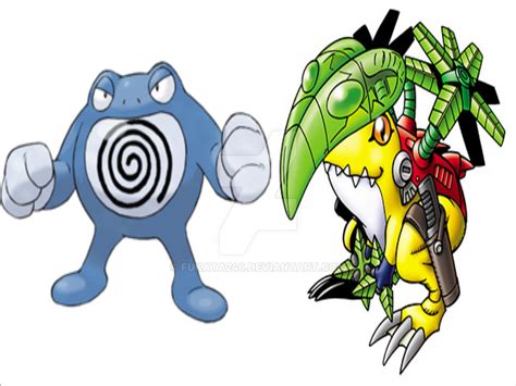 Poliwrath Vs Frogmon By Fukata246 On Deviantart