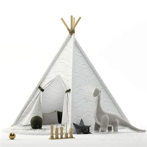 Teepee 3d Model Free Download 3dsky Decor Helper