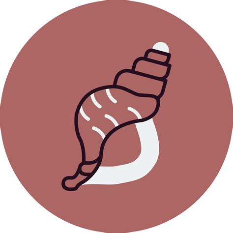 Conch Shell Vector Icon 31432296 Vector Art At Vecteezy