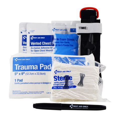 Critical Essentials Bleeding Control Kit For Limb And Firstaidonly
