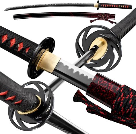 Carbon Steel Katana Sword Handmade Japanese Full Tang Sword With 1060