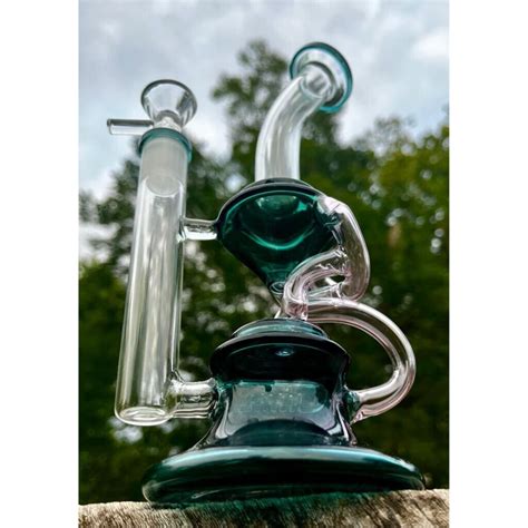 9 Recycler Dab Rig Smoking Water Bong Recycler Bong — Gravity Vape