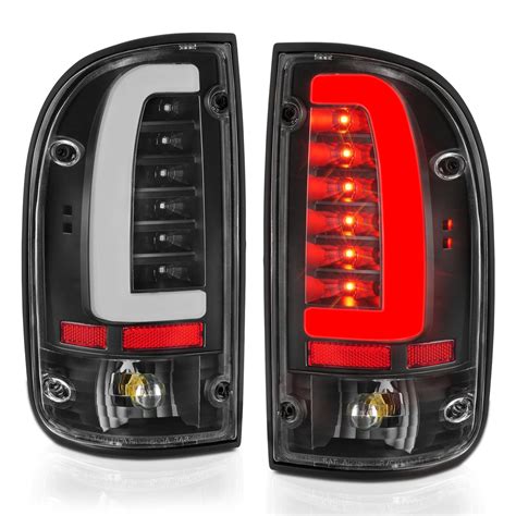 Anzo Led Tail Lights Black Clear For Tacoma 1995 2000 — Tacoma Lifestyle