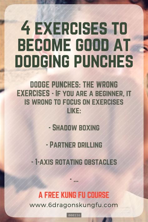 4 Exercises To Become Good At Dodging Punches 6dragonskungfu Com