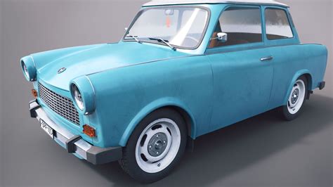 Trabant 601 3d Modell 79 Fbx Ma Obj Free3d