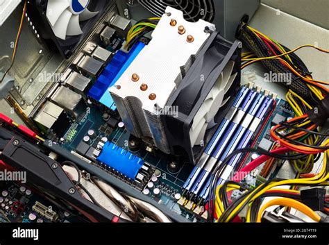 Pc Motherboard Ram Cpu Video Card Hi Res Stock Photography And Images Alamy