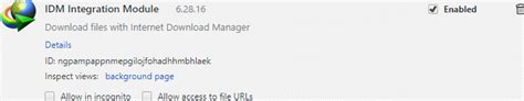 How to make internet download manager extension in google chrome