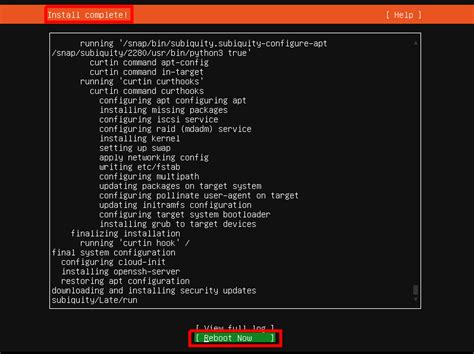 Ubuntu Server LTSのインストール方法