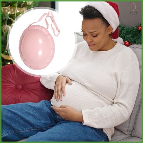Inflatable Belly Artificial Fake Pregnant Belly Halloween Costume Cosplay Artificial Belly Bump