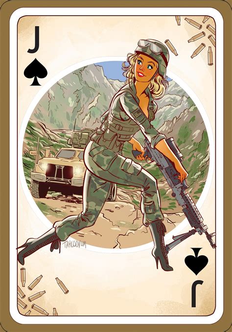 Army Pin Up Drawings