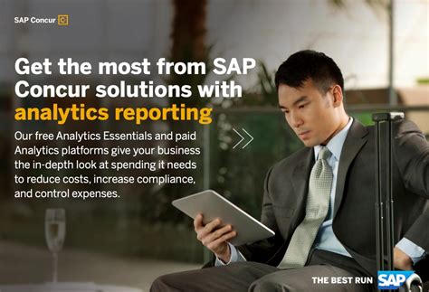 Analytics Reporting Optimize Concur Solutions Sap Concur Singapore