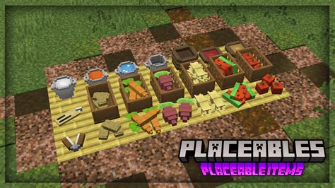 Mod Of The Week Placeables R Mcreator