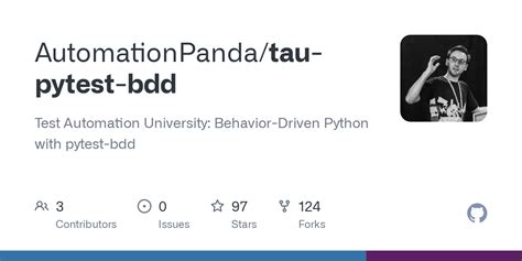 Github Automationpandatau Pytest Bdd Test Automation University