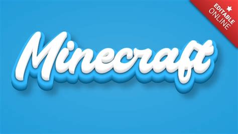 Minecraft Text Effect Generator
