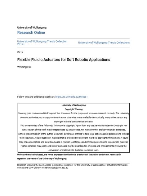 Flexible Fluidic Actuators For Soft Robotic Applications Pdf Actuator Helix