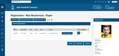 Building User Interface For Duplicate Resolution Idservice