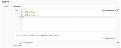 Setting Up A Jenkins 2 0 Pipeline