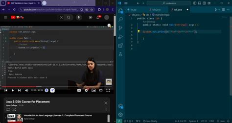 Rajveerr Awachat On Linkedin Day 1 Of Learning Java And Dsa Shradha Khapra And Apna College I Am