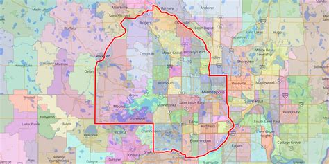 Hennepin County Mn Zip Code Map 75 Zip Codes Us Map Guide