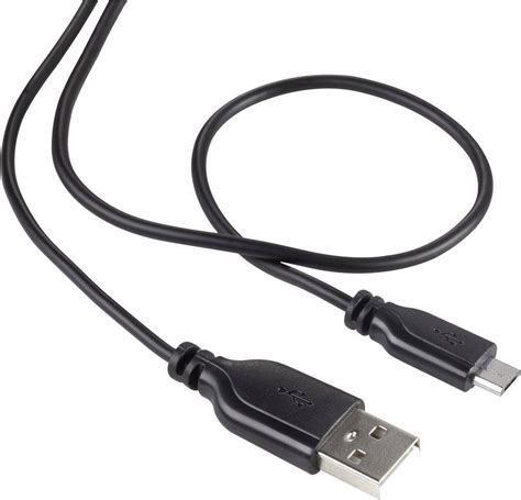 Renkforce Usb Kabel Usb Usb A Stekker Usb Micro B Stekker M Zwart Bol Com