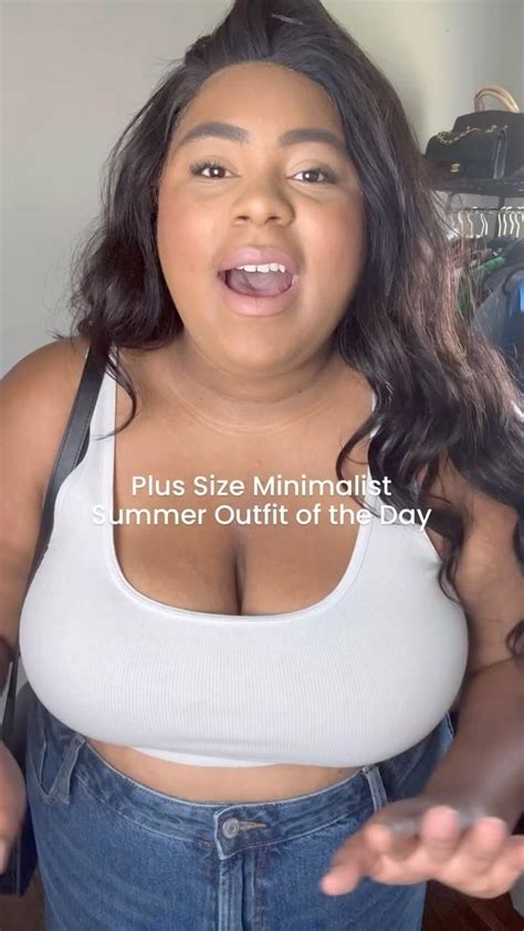 Plus Size Minimalist Summer Outfit Of The Day ☀️ Capsule Wardrobe