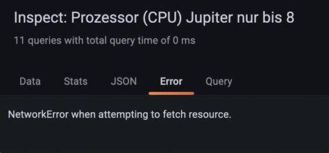 Networkerror When Attemting To Fetch Resource Unexpected Error With More Then 10 Queries