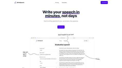 generate professional speeches in minutes with writespeech creati ai
