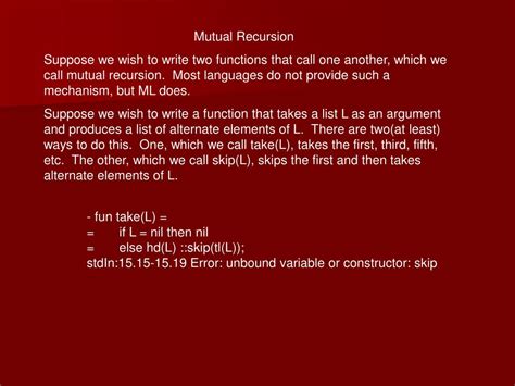 Ppt Recursive Functions Powerpoint Presentation Free Download Id 4205694