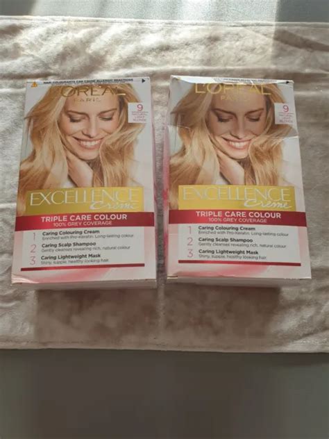 Loreal Paris Excellence Creme Hair Colour No 9 Natural Light Blonde