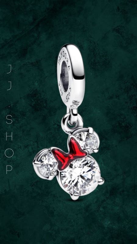 Срібна намистина шарм силует міні маус Pandora пандора 793533c01 — ціна 765 грн у каталозі